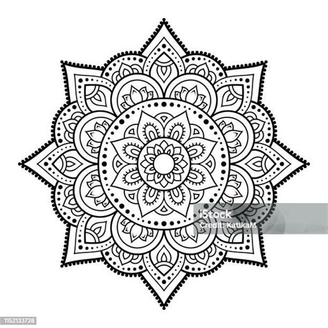 헤 너 멘디 문신 장식 꽃과 만다라의 형태로 원형 패턴입니다 민족 동양 스타일의 장식 장식품입니다 개요 낙서 손 그리기 벡터 일러스트 레이 션입니다 0명에 대한 스톡 벡터