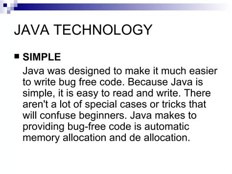 Chapter 1 Introduction To Java Technology Ppt