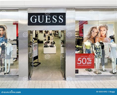 Guess Store Editorial Photography Image Of Clothes Design 42031092