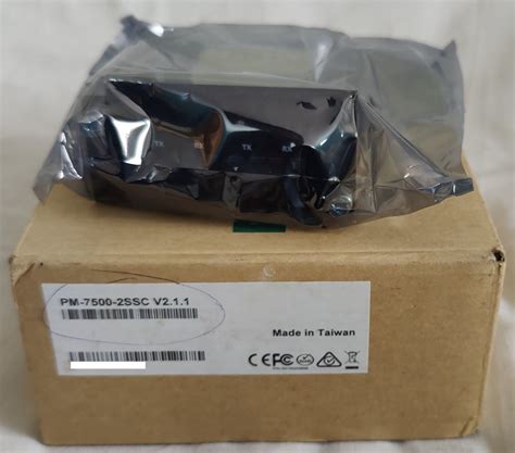 MOXA PM 7500 2SSC Fast Ethernet Module With 2 100BaseFX Single Mode Ports EBay