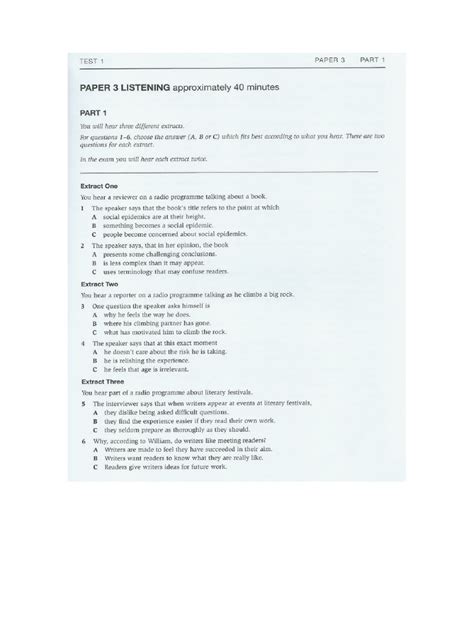 Cpe Test 1 Paper 3 Pdf