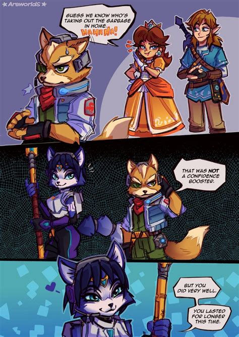 Krystal For Smash Bros Art By Ares² Rstarfox