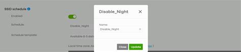 NEBULA How To Configure SSID Schedule Zyxel Community