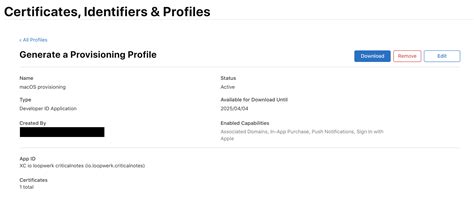 Xcode Distribute Macos Build Of A Swiftui App Using Sign In With