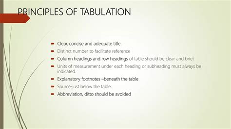Data Collectiontabulationprocessing And Analysis Pptx