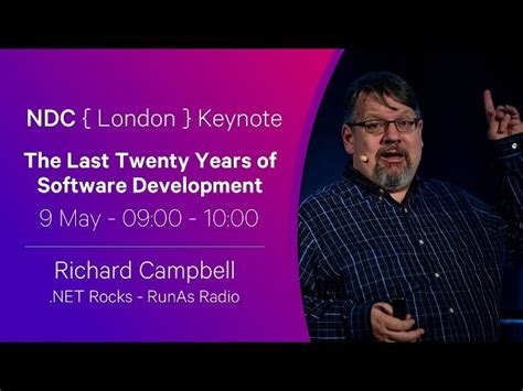 NDC Conferences Talk The Last Twenty Years Of Software Development From NDC Conferences Class