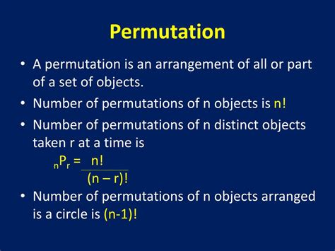 PPT COMBINATIONS AND PERMUTATIONS PowerPoint Presentation Free Download ID 2506785