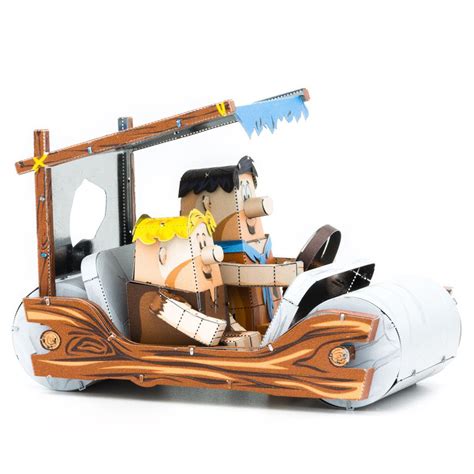 Miniatura De Montar Metal Earth Flinstones Car Mem065 Atacado Collections
