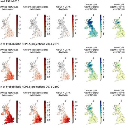 The Spatial Distribution Of Indicators Of Heat And Cold Extremes Across Download Scientific