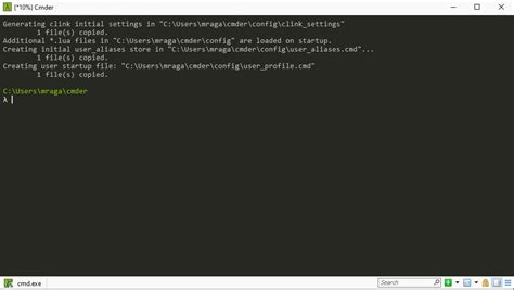 Cmder Doesnt Work Unable To Update Conemu · Issue 2610 · Cmderdev Cmder · Github