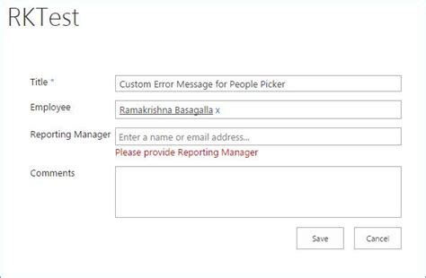 People Picker Field Actions In Sharepoint Using Javascript Jsom
