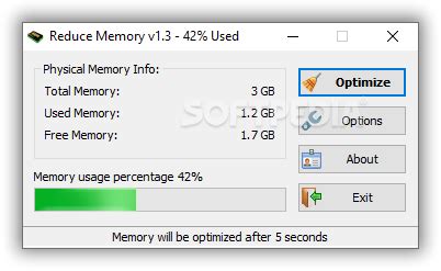Reduce Memory Download Softpedia