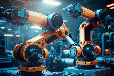 Industrial Robot Wallpapers Top Free Industrial Robot Backgrounds Wallpaperaccess