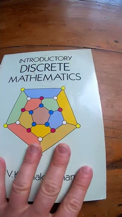 Introductory Discrete Mathematics By V K Balakrishnan Youtube