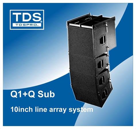 Q1 Dual 10” Line Array Element Jm Event Services