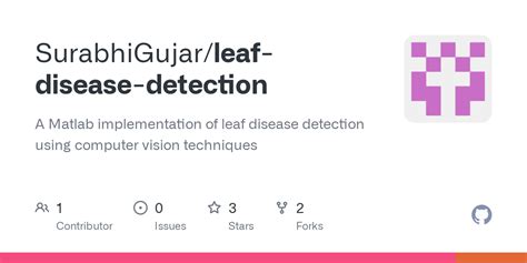 Github Surabhigujar Leaf Disease Detection A Matlab Implementation