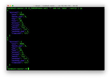 Parsing Command Output In Saltstack With Jc Brazils Blog