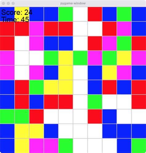 Ai已来，我与ai一起用python编写了一个消消乐小游戏消消乐ai算法 Csdn博客