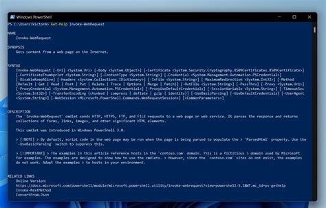 Powershell Curl Invoke Webrequest Explained