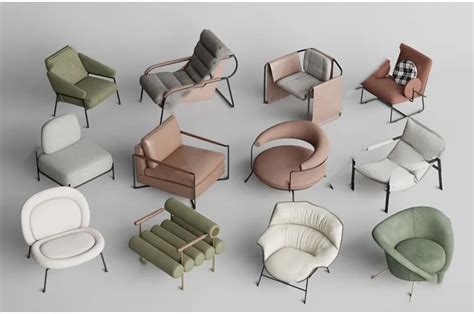 休闲椅客厅家具现代侘寂风单体椅子餐椅家装su模型草图大师素材库 刷子库 休闲椅客厅家具现代侘寂风单体椅子餐椅家装su模型草图大师素材库 刷子库