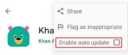 How To Disable Automatic App Updates In Android