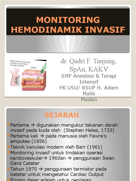 Monitoring Hemodinamik Invasif Dokter Umum Revisi Pdf