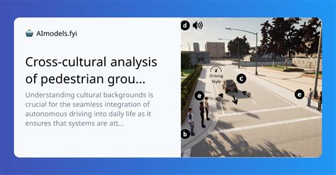 Cross Cultural Analysis Of Pedestrian Group Behaviour Influence On