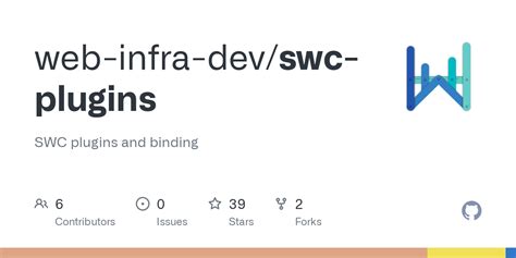 Github Web Infra Devswc Plugins Swc Plugins And Binding