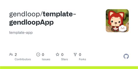 Github Gendlooptemplate Gendloopapp Template App