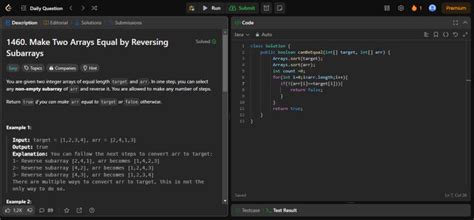 Day 4 Of 100daysofcode Challenge Sorting And Comparing Arrays