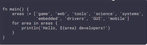 Syntax Highlighting · Issue 246 · Vlangwebsite · Github