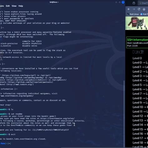 kali linux real hacking 🔥🔥 bandit overthewire kali linux hack