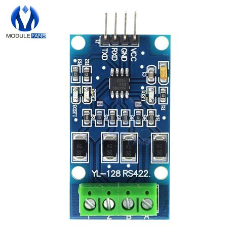 2PCS RS422 Mutual Transfer TTL Indicator Bidirectional Signal Module 5V Wires Cables Conduits