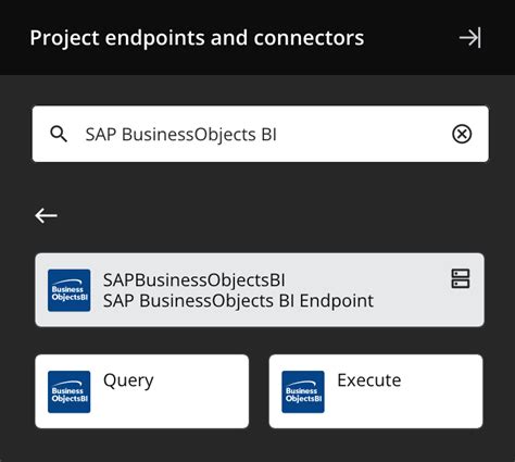SAP BusinessObjects BI Connector For Jitterbit Integration Studio