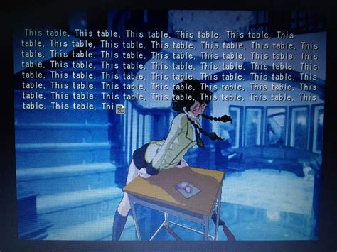 Nina The Table Anime Amino