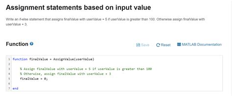 Answered Assignment Statements Based On Input Bartleby