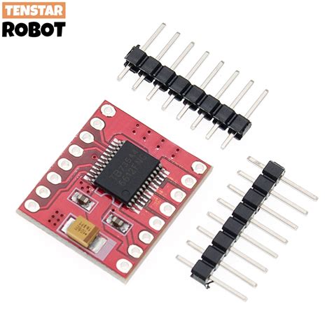 Tb6612 Dual Motor Driver 1a Tb6612fng Microcontroller Better Than L298n For Arduino Shopee