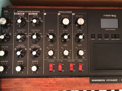 Matrixsynth Moog Voyager Bubinga Cab Analog Synth W Add Ons And Extras Sn Eb2466