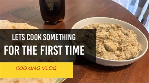 Lets Cook Something For The First Time Cooking Vlog Youtube