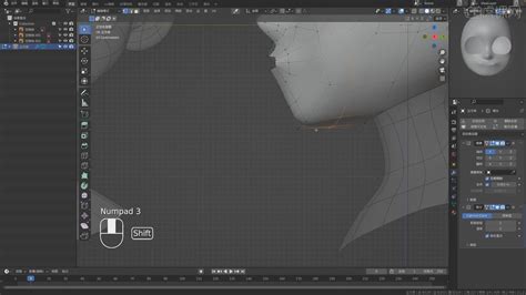 卡通女孩面部绑定教程2 嘴巴鼻子建模教程图文教程 虎课网