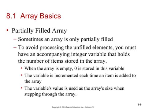 Programming Logic And Design Arrays Ppt