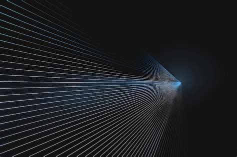 Premium Photo Horizontal Gridlines Light Blue On Black Background For Web Design Gridlines