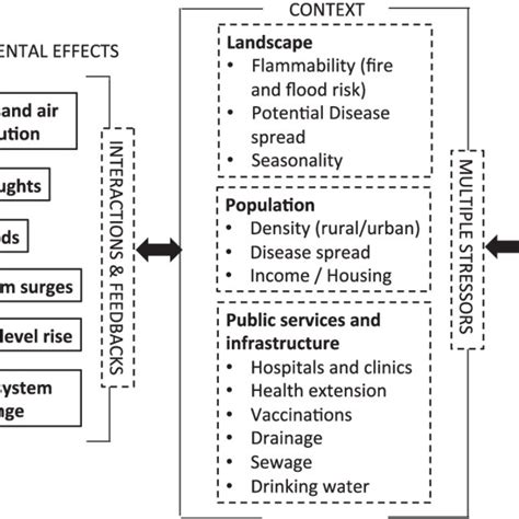 Conceptual Framework Environmental Effects Multiple Exposures Social