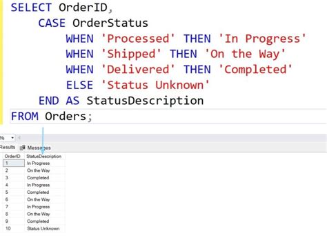case statement in sql server sql server guides
