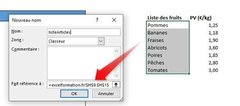 Découvrir Les Plages Nommées Dexcel Utilisation Et Intérêt Excel
