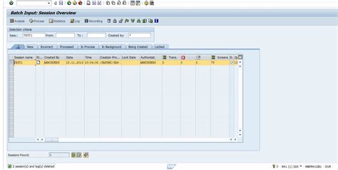 Issue With Batch Recording Method In Lsmw Sap Community