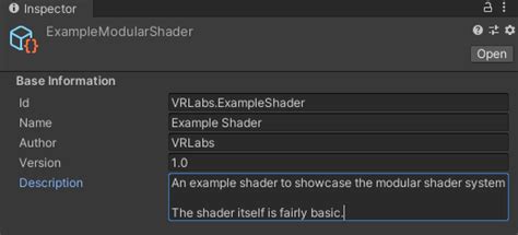 Getting Started Modular Shader System Documentation