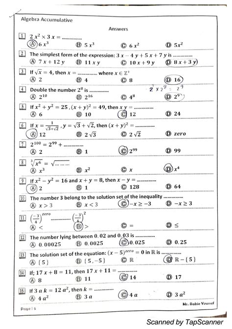 SOLUTION Mathematics Questions Answers Exercises Basic Skills Studypool