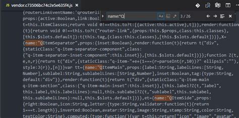 Unexpectedly Packed Unused Quasar Components Into Dist Spa Mat Js Vendor Js Issue