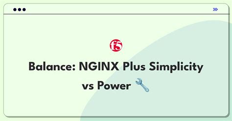 F5 Nginx Plus Usability Vs Customization Product Trade Off Nextsprints